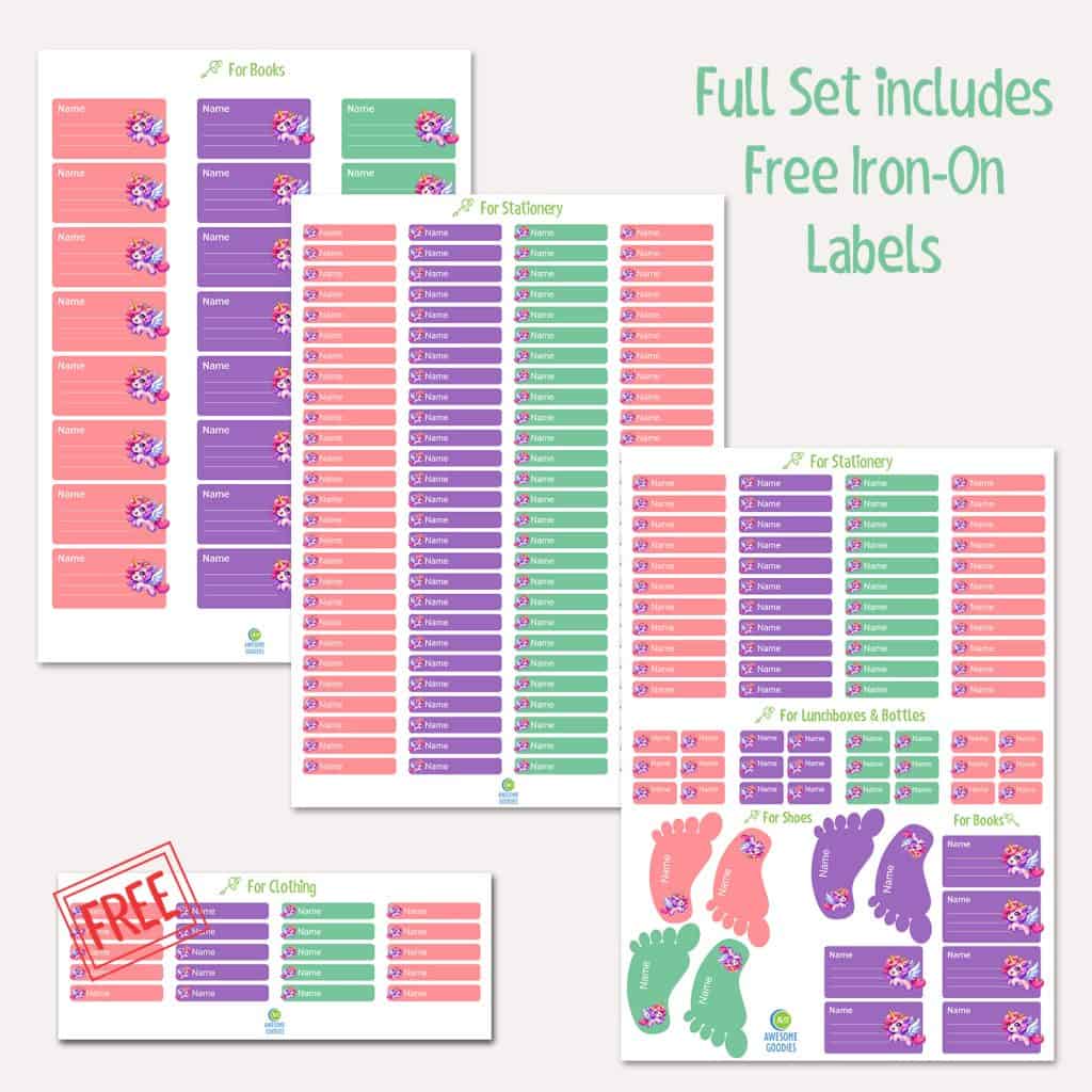 Personalised School Labels | Back to School | Stationery | Book ...